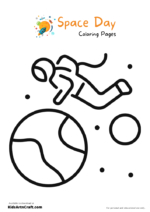 Space Day Coloring Pages For Kids – Free Printables - Kids Art & Craft