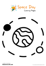 Space Day Coloring Pages For Kids – Free Printables - Kids Art & Craft