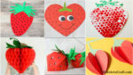 Strawberry Crafts & Activities For Kids - Kids Art & Craft
