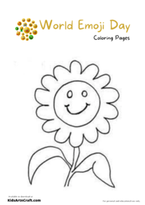 World Emoji Day Coloring Pages For Kids – Free Printables - Kids Art ...