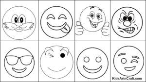 World Emoji Day Coloring Pages For Kids – Free Printables - Kids Art ...