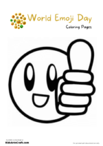 World Emoji Day Coloring Pages For Kids – Free Printables - Kids Art ...
