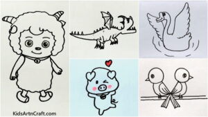 Animal Drawing Ideas & Tips - Kids Art & Craft
