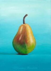 Pear Paintings for Kids - Kids Art & Craft