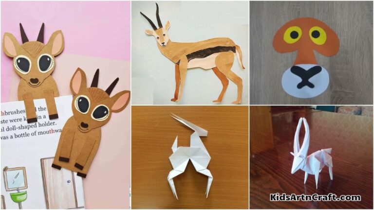 Antelope Crafts & Activities for Kids - Kids Art & Craft