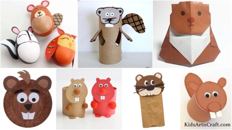 Beaver Crafts & Activities for Kids - Kids Art & Craft