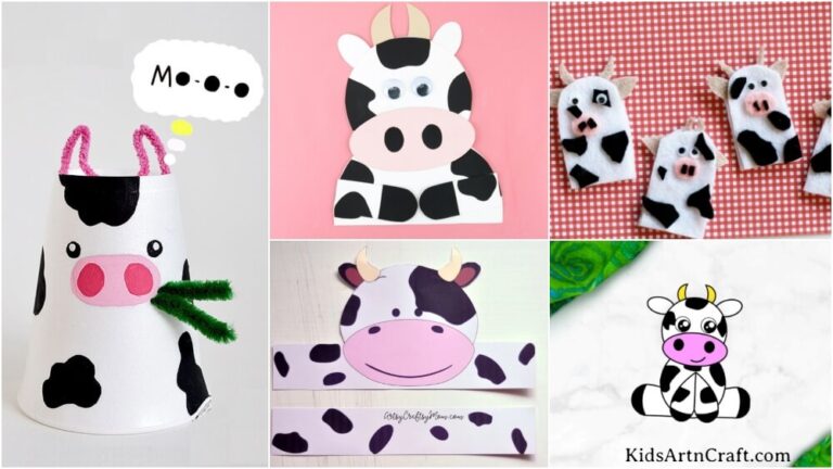 Cow Crafts & Activities for Kids - Kids Art & Craft