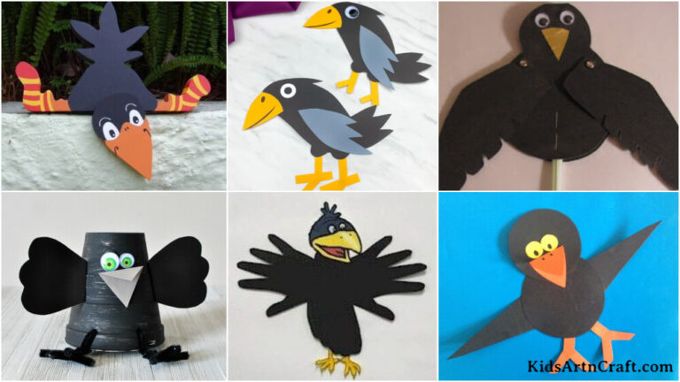 Crow Crafts & Activities For Kids - Kids Art & Craft