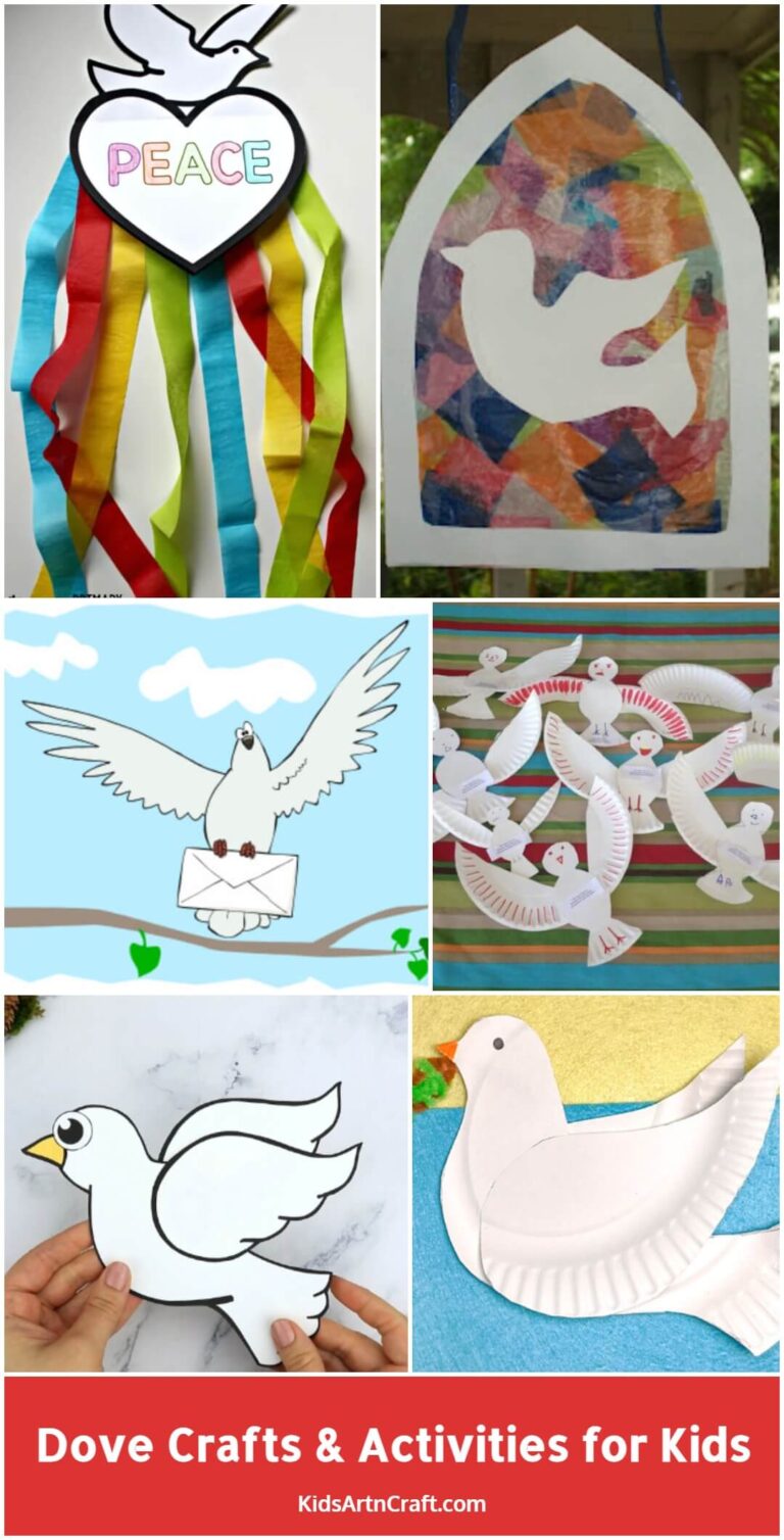 Dove Crafts & Activities for Kids - Kids Art & Craft