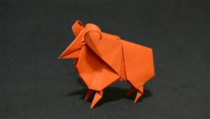 How To Make An Origami Sheep With Kids - Kids Art & Craft