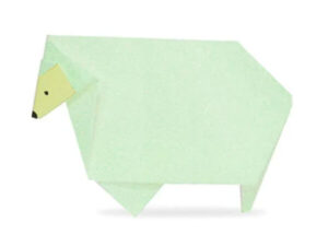 How To Make An Origami Sheep With Kids - Kids Art & Craft