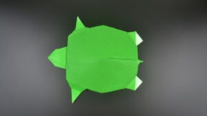How To Make An Origami Turtle With Kids - Kids Art & Craft