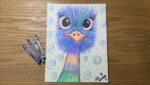 Emu Drawing & Sketch For Kids - Kids Art & Craft