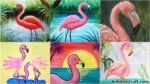Flamingo Paintings for Kids - Kids Art & Craft