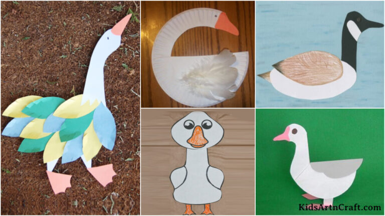 Goose Crafts & Activities For Kids - Kids Art & Craft