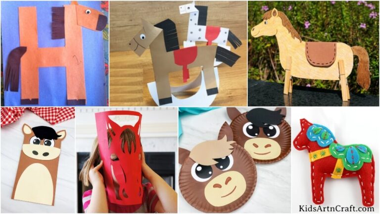 Horse Crafts & Activities for Kids - Kids Art & Craft