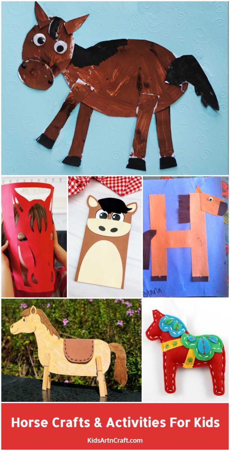 Horse Crafts & Activities for Kids - Kids Art & Craft