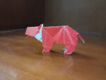 How To Make An Origami Hippo With Kids - Kids Art & Craft