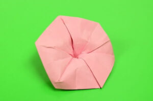 How To Make An Origami Morning Glory With Kids - Kids Art & Craft