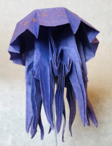 How To Make An Origami Jellyfish With Kids - Kids Art & Craft