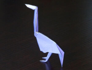 How To Make An Origami Emu With Kids - Kids Art & Craft