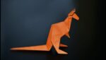 How To Make An Origami Kangaroo With Kids - Kids Art & Craft