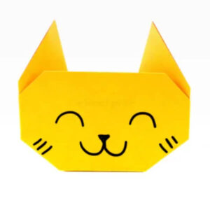 How To Make An Origami Cheetah With Kids - Kids Art & Craft