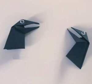 How To Make An Origami Crow With Kids - Kids Art & Craft