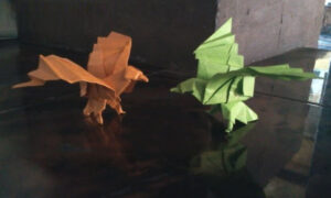 How To Make An Origami Falcon With Kids - Kids Art & Craft
