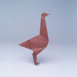 How To Make An Origami Emu With Kids - Kids Art & Craft