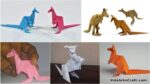 How To Make An Origami Kangaroo With Kids - Kids Art & Craft
