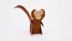 How To Make An Origami Monkey With Kids - Kids Art & Craft