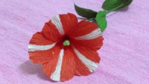 How To Make An Origami Petunia With Kids - Kids Art & Craft