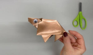 How To Make An Origami Ox With Kids - Kids Art & Craft
