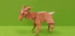 How To Make An Origami Goat With Kids - Kids Art & Craft