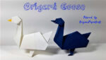 How To Make An Origami Goose With Kids - Kids Art & Craft