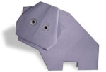 How To Make An Origami Hippo With Kids - Kids Art & Craft