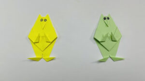 How To Make An Origami Raccoon With Kids - Kids Art & Craft