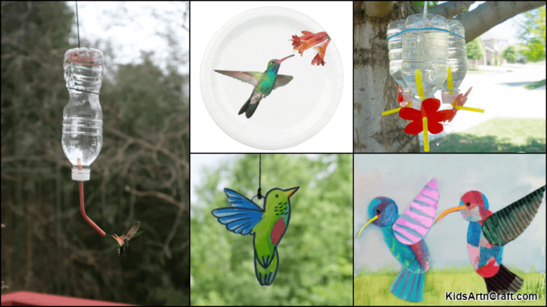 Hummingbird Crafts & Activities for Kids - Kids Art & Craft