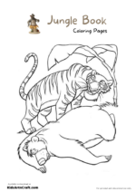 Jungle Book Coloring Pages For Kids – Free Printables - Kids Art & Craft