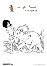 Jungle Book Coloring Pages For Kids – Free Printables - Kids Art & Craft