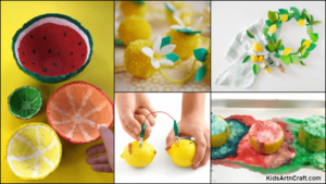 Lemon Crafts & Activities for Kids - Kids Art & Craft
