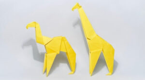 How To Make An Origami Camel With Kids - Kids Art & Craft