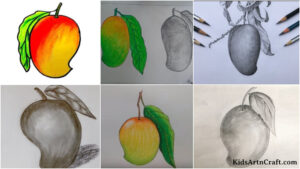 Mango Drawing & Sketches for Kids - Kids Art & Craft