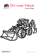 Off-road Vehicle Coloring Pages For Kids – Free Printables - Kids Art ...
