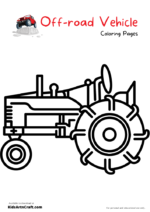 Off-road Vehicle Coloring Pages For Kids – Free Printables - Kids Art ...