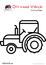 Off-road Vehicle Coloring Pages For Kids – Free Printables - Kids Art ...