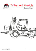 Off-road Vehicle Coloring Pages For Kids – Free Printables - Kids Art ...