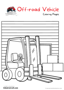 Off-road Vehicle Coloring Pages For Kids – Free Printables - Kids Art ...