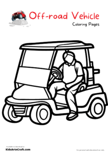 Off-road Vehicle Coloring Pages For Kids – Free Printables - Kids Art ...